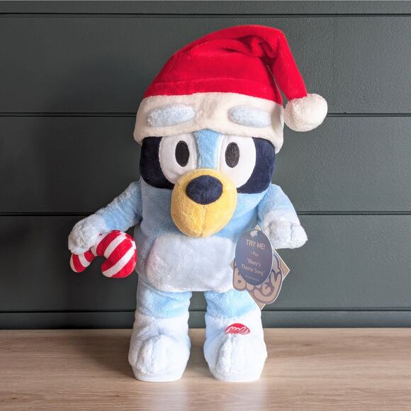 Dan Dee International | Holiday | Nwt Animated Santa Bluey Christmas ...